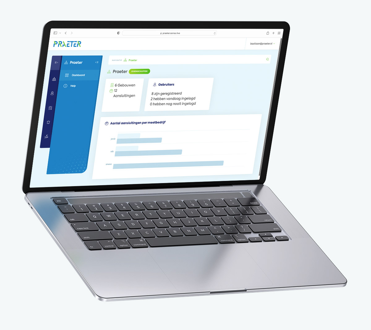 Energie verbruiksmonitoring (Maeter) - PRAETER
